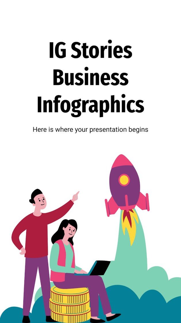 Infografías de negocios para IG | Google Slides y PPT