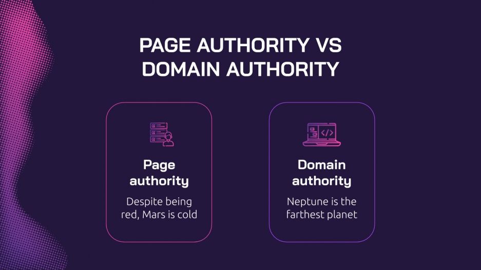 Gradients SEO Strategy | Template for Google Slides and PPT