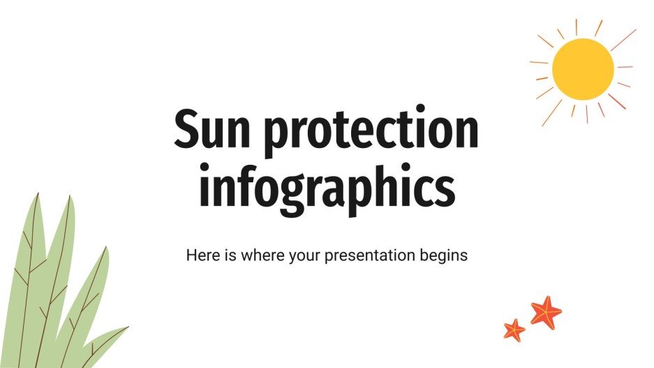 Sun Protection Infographics | Google Slides & PowerPoint