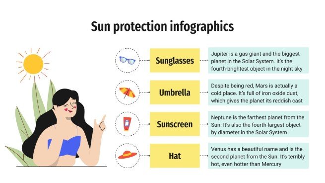 Sun Protection Infographics | Google Slides & PowerPoint