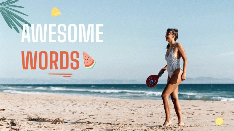 Summer Newsletter Google Slides theme and PPT template