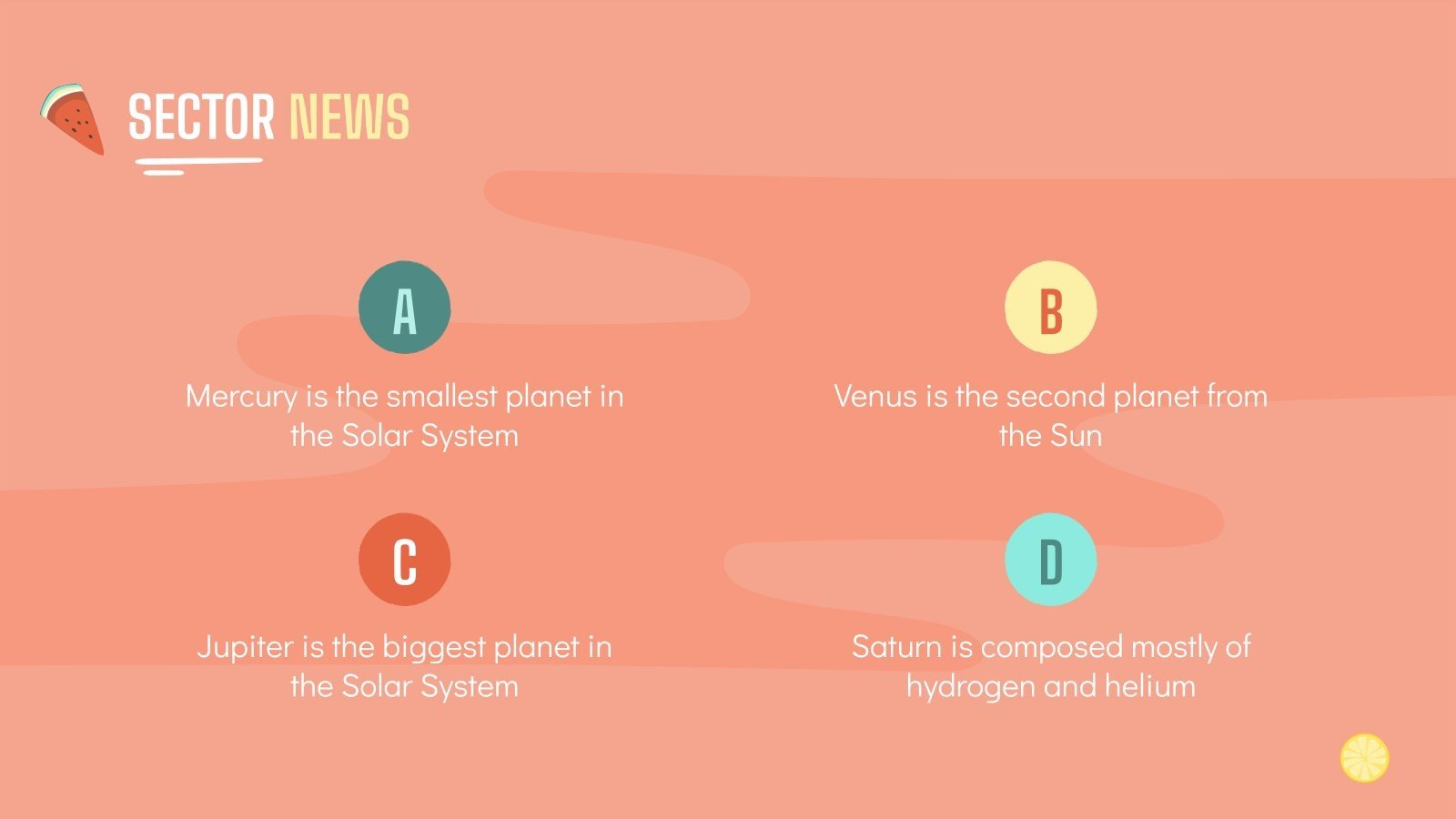 Summer Newsletter Google Slides theme and PPT template