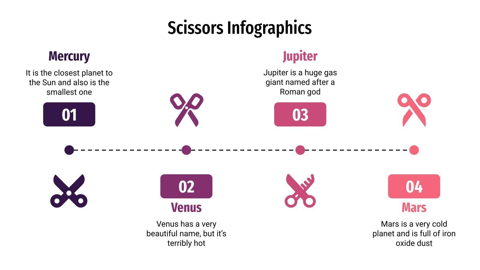 Scissors Infographics | Google Slides and PowerPoint