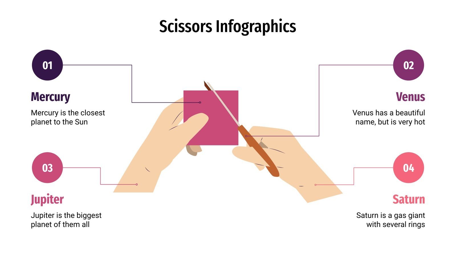 Scissors Infographics | Google Slides and PowerPoint