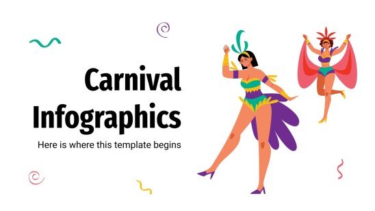 Plantillas gratis de Carnaval para Google Slides y PowerPoint