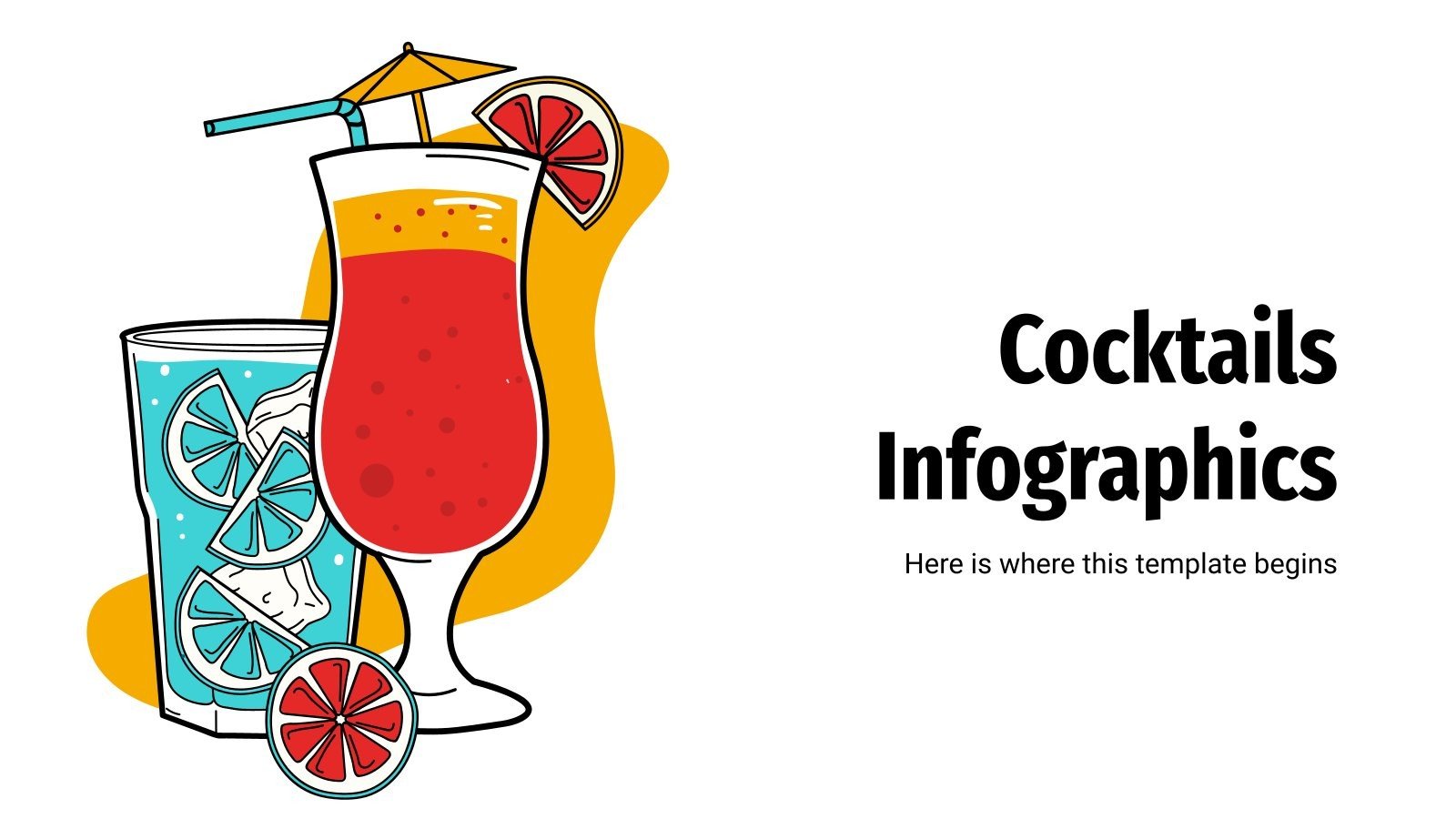 Free templates about Cocktails for Google Slides & PowerPoint