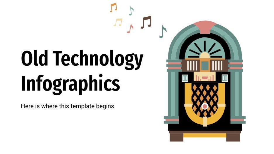 Old Technology Infographics | Google Slides and PowerPoint