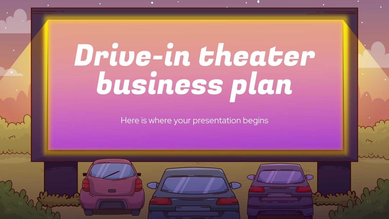 Free templates about theater for Google Slides and PowerPoint