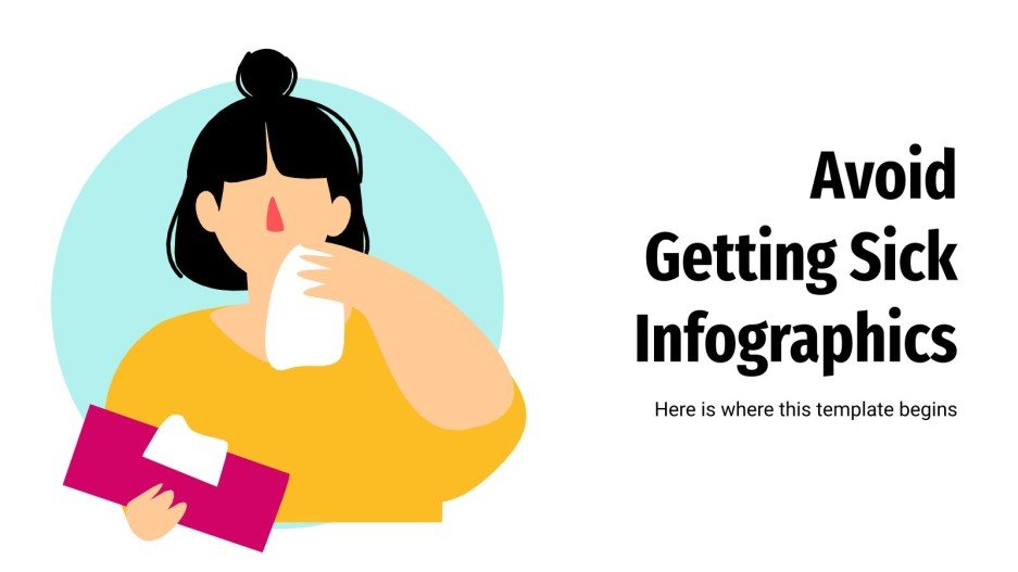 Avoid Getting Sick Infographics | Google Slides & PowerPoint