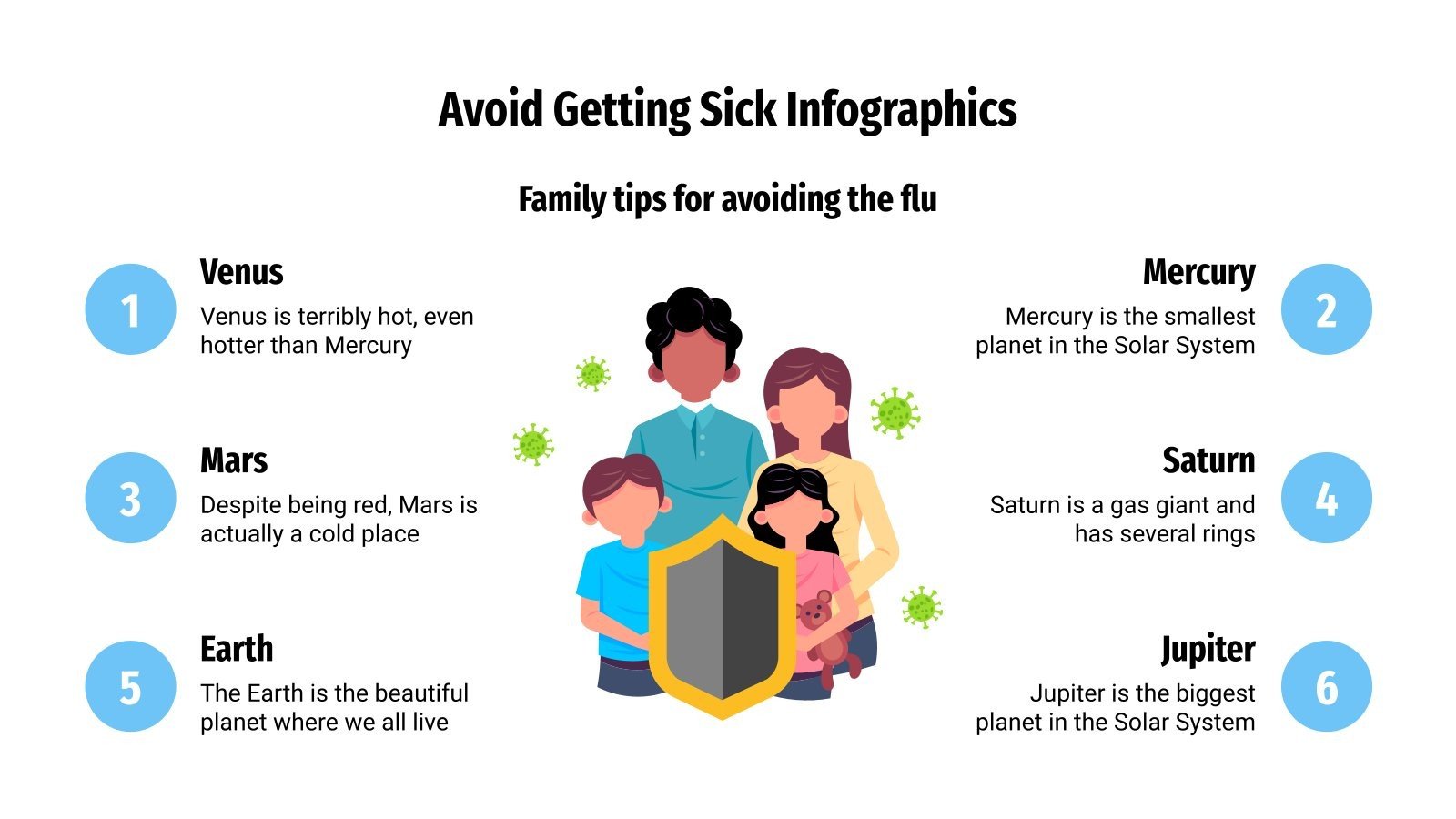 Avoid Getting Sick Infographics | Google Slides & PowerPoint
