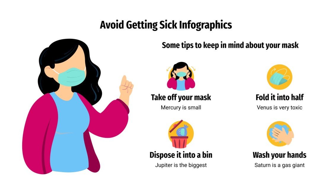Avoid Getting Sick Infographics | Google Slides & PowerPoint