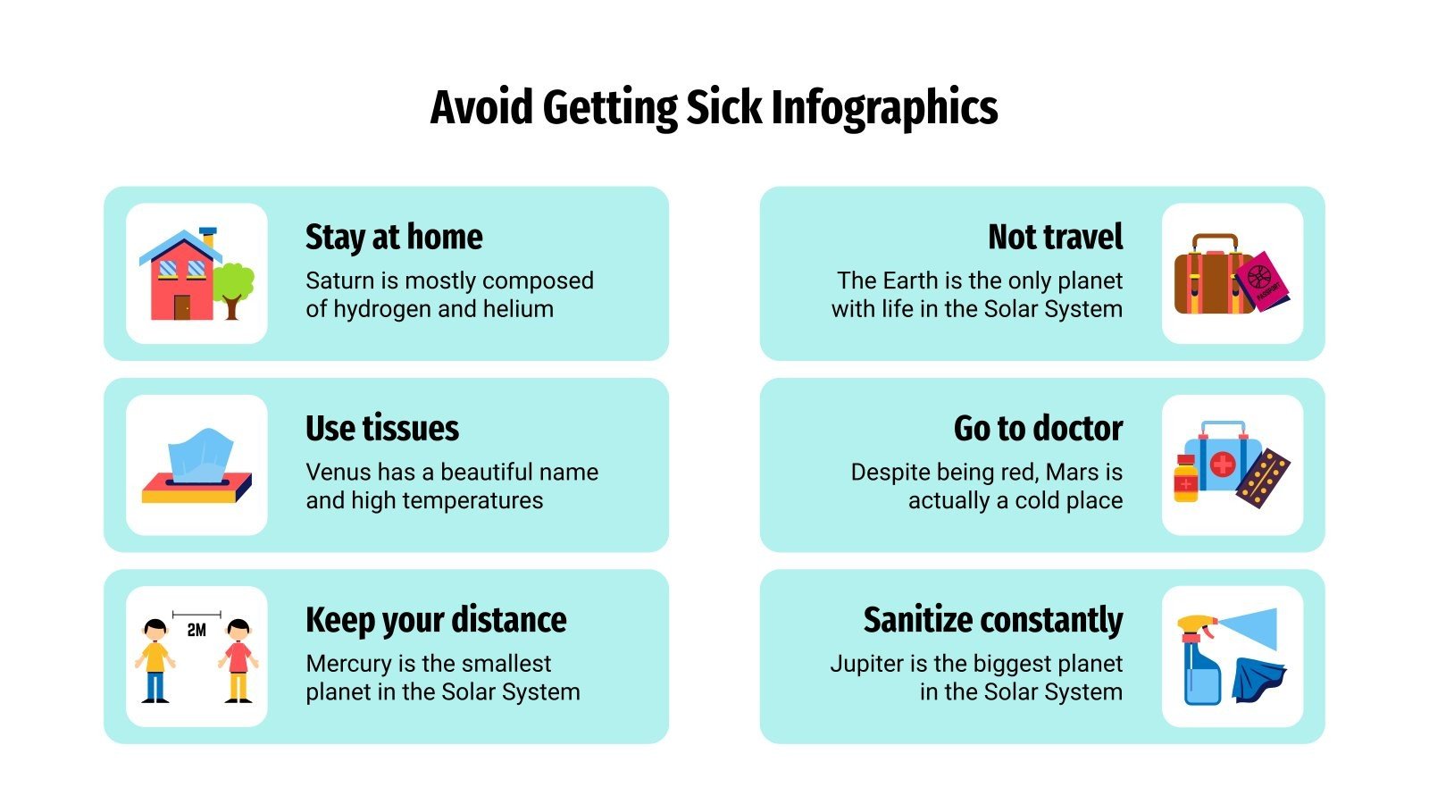 Avoid Getting Sick Infographics | Google Slides & PowerPoint
