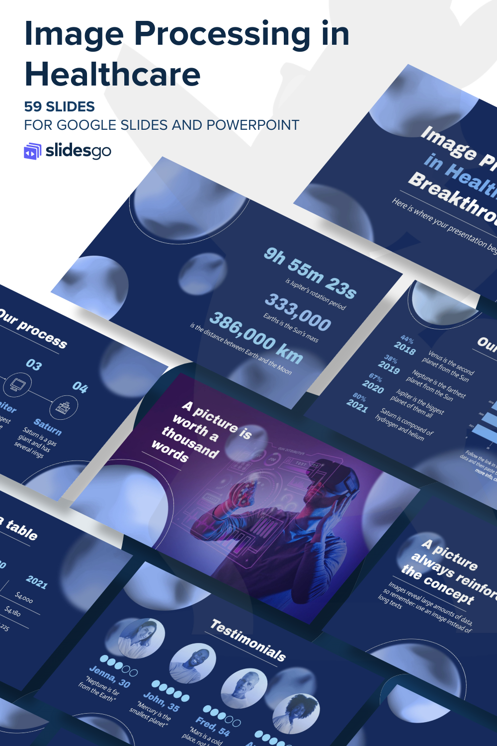 Image Processing in Healthcare Breakthrough | Google Slides & PPT