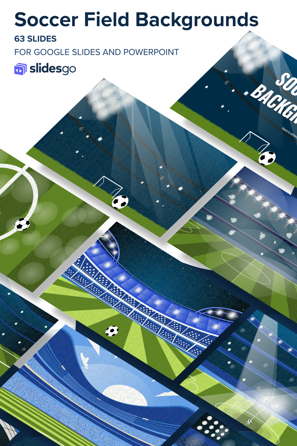 Soccer Field Backgrounds | Google Slides & PowerPoint