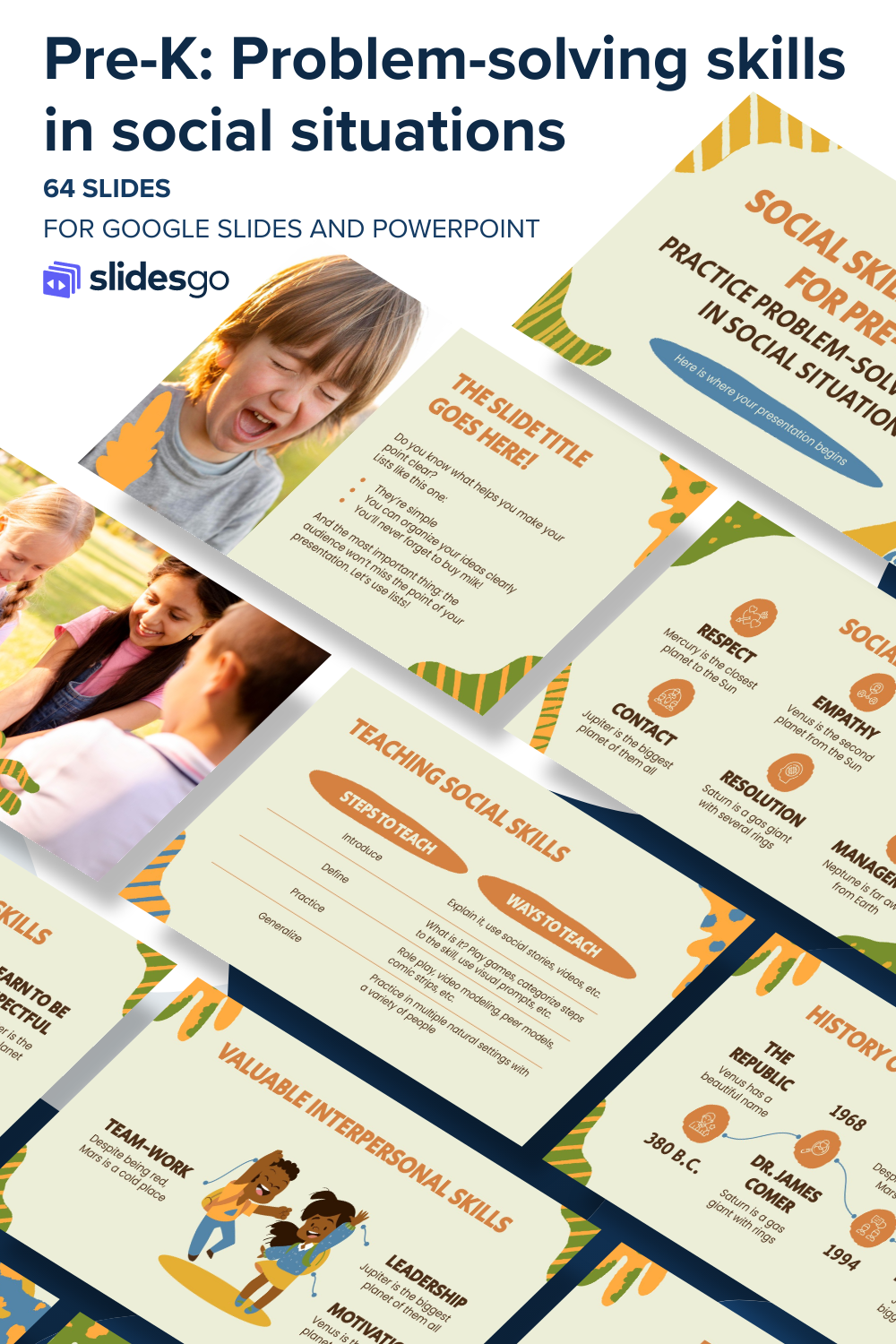 Practice problem-solving skills in social situations for Pre-K