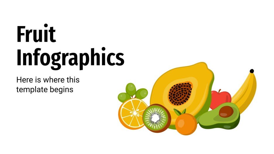 Plantillas gratis de Fruta para Google Slides y PowerPoint