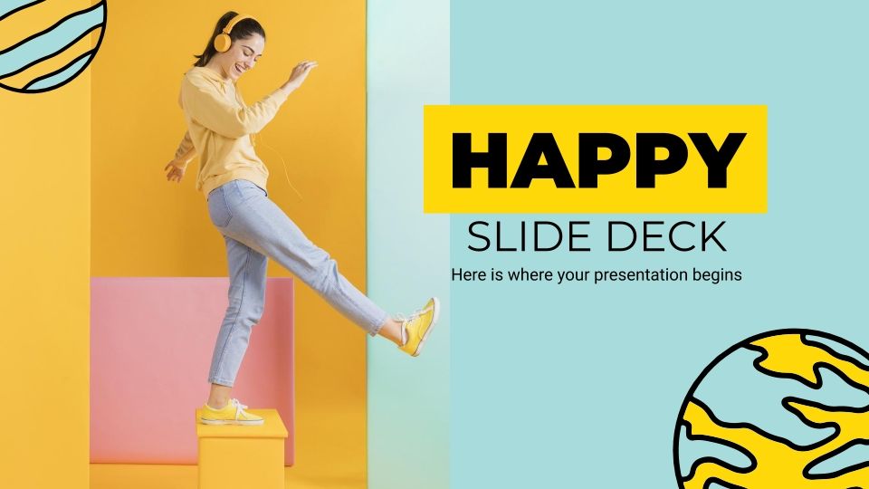 Free Happy Google Slides themes and PowerPoint templates