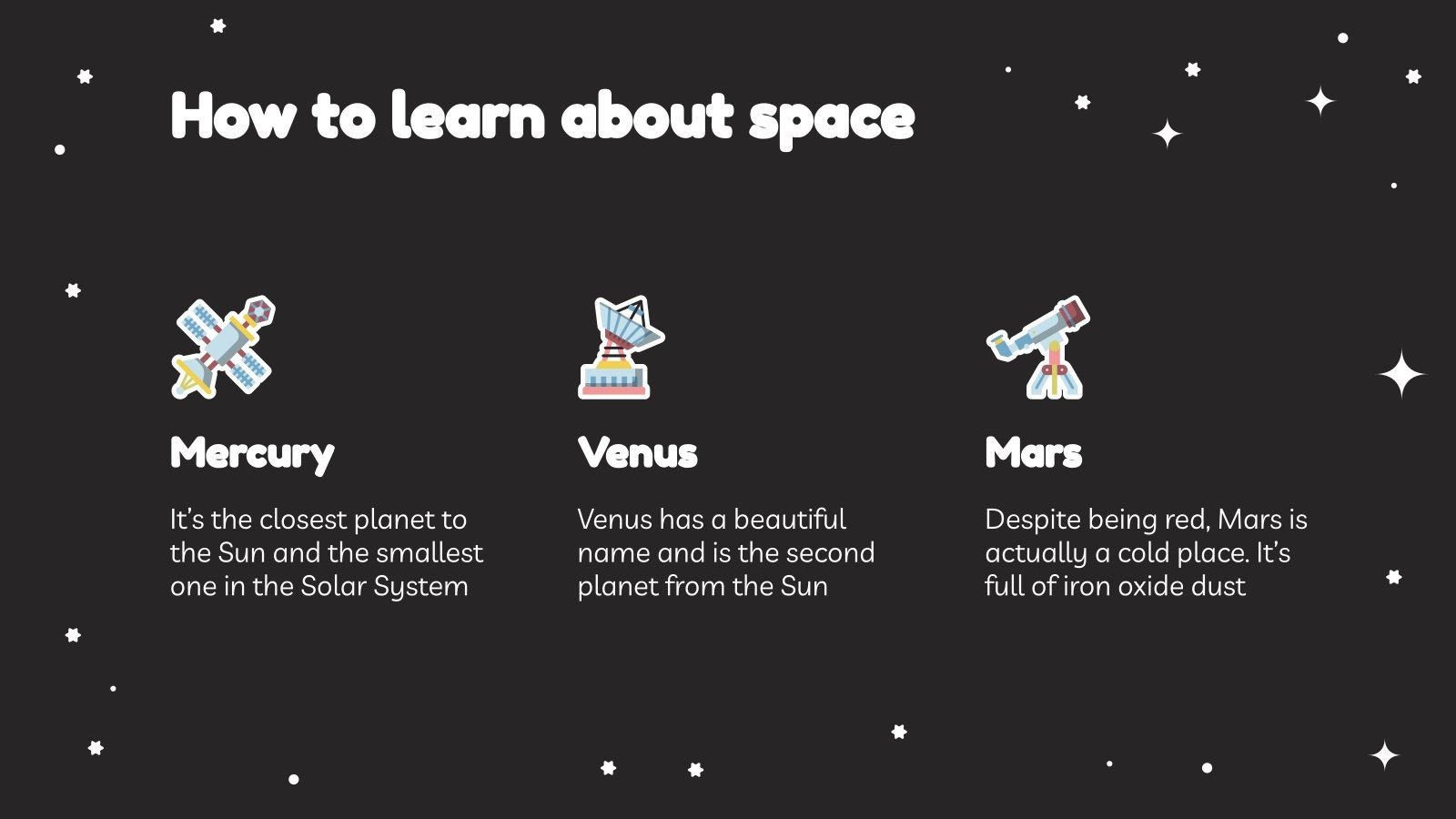 Science for Elementary - 1st Grade: Earth/Space | Google Slides