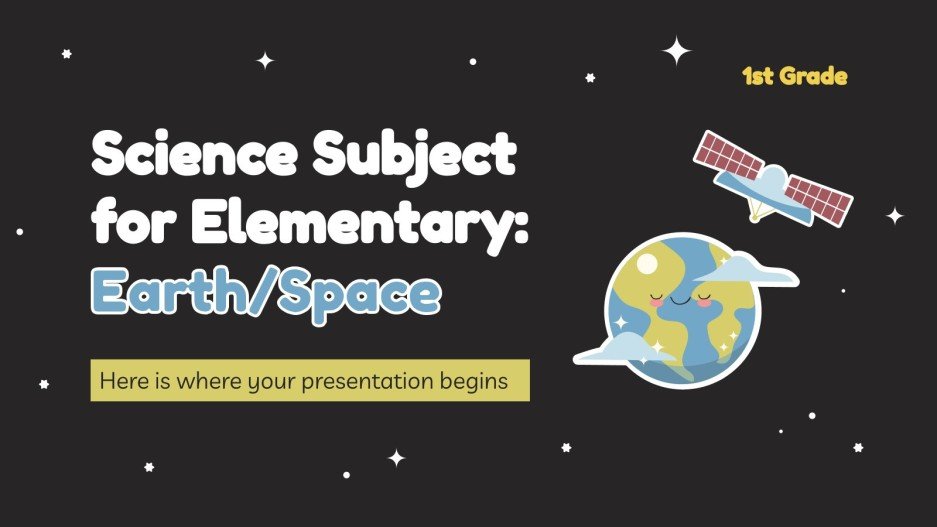 Plantillas de Google Slides y PPT sobre el espacio exterior