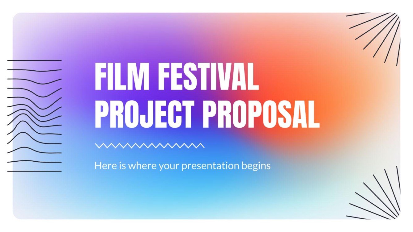 Film Festival Project Proposal | Google Slides & PowerPoint
