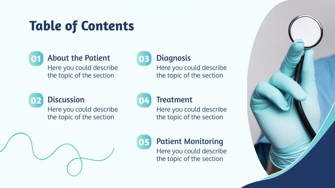 Minian Clinical Case Google Slides & PowerPoint template