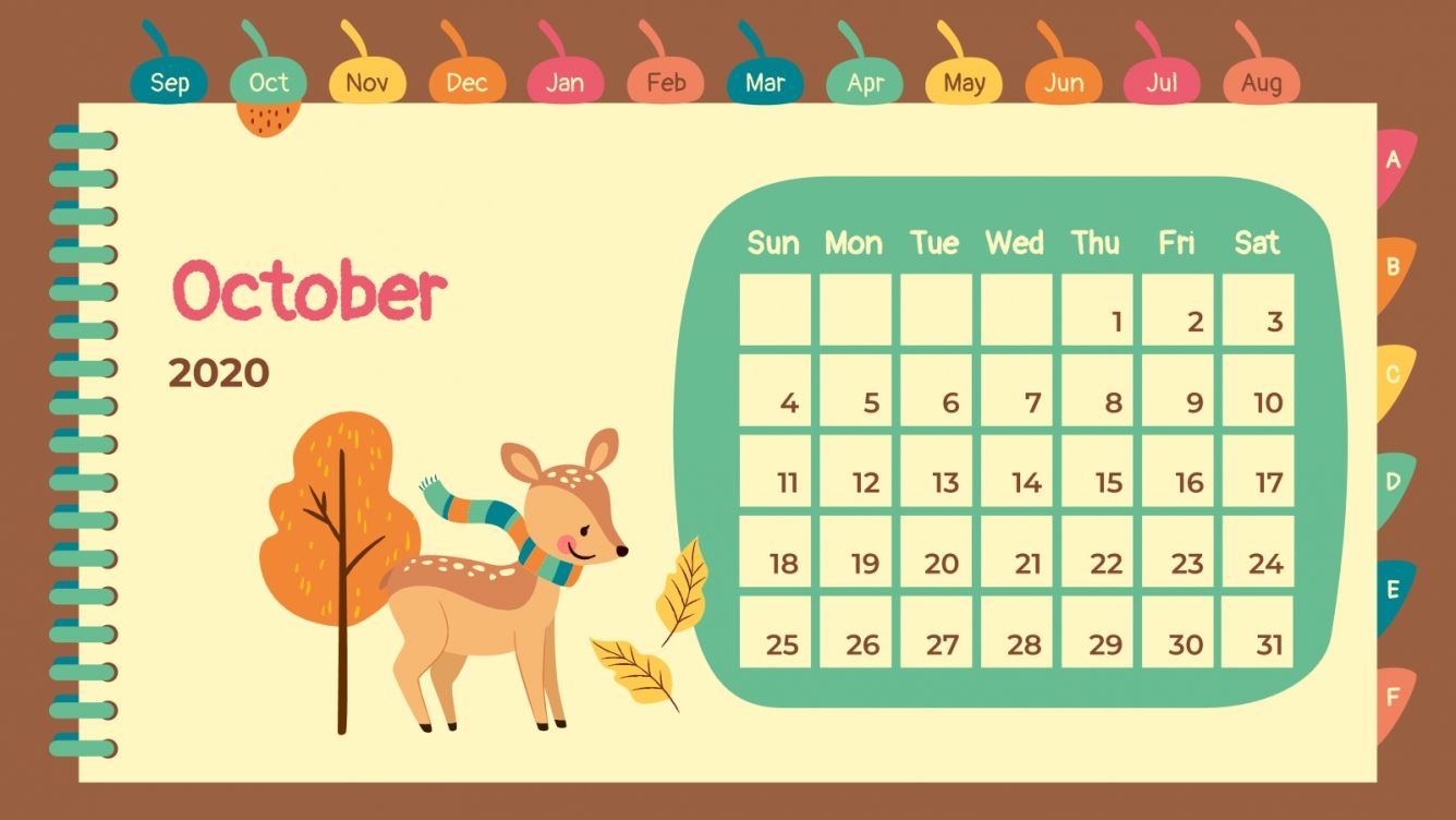 Forest Animals Planner Google Slides & PowerPoint template