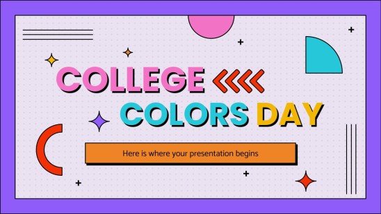 Classroom Headers for College | Google Slides & PPT theme
