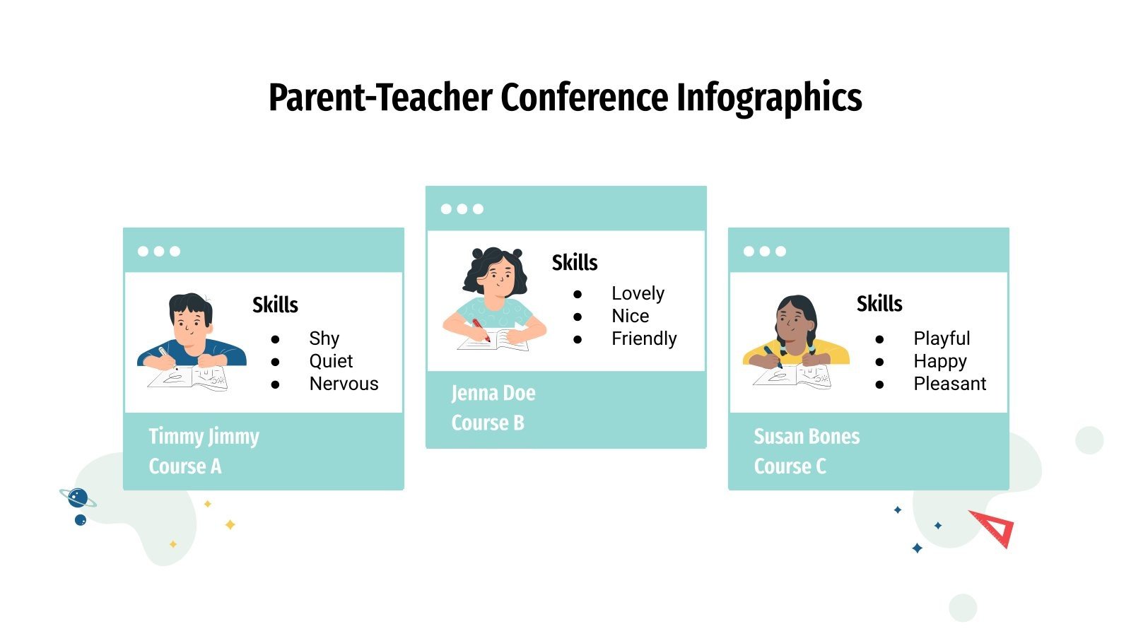 Parent-Teacher Conference Infographics | Google Slides & PPT