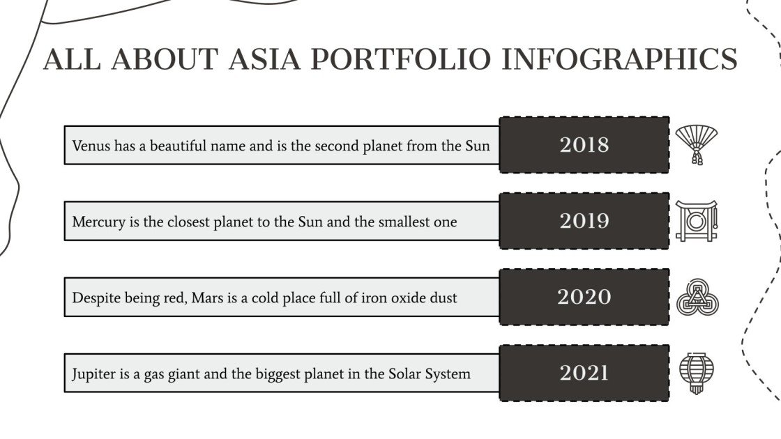 All About Asia Portfolio Infographics | Google Slides