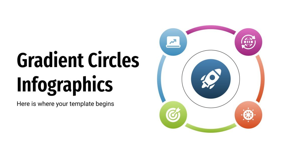 Gradient Circles Infographics | Google Slides & PowerPoint