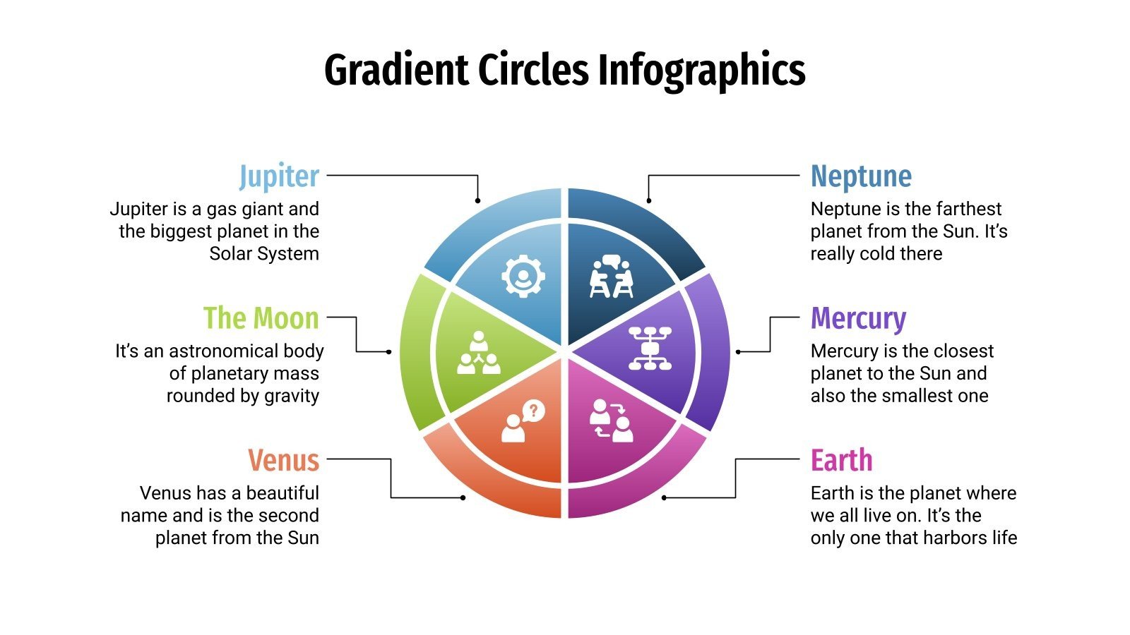 Gradient Circles Infographics | Google Slides & PowerPoint