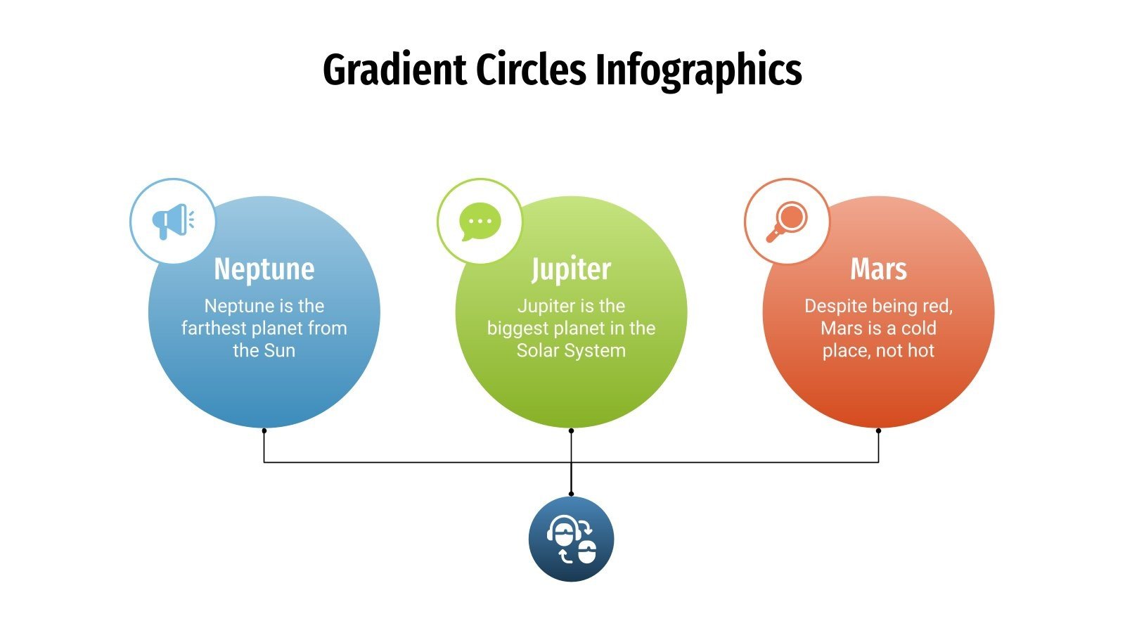 Gradient Circles Infographics | Google Slides & PowerPoint