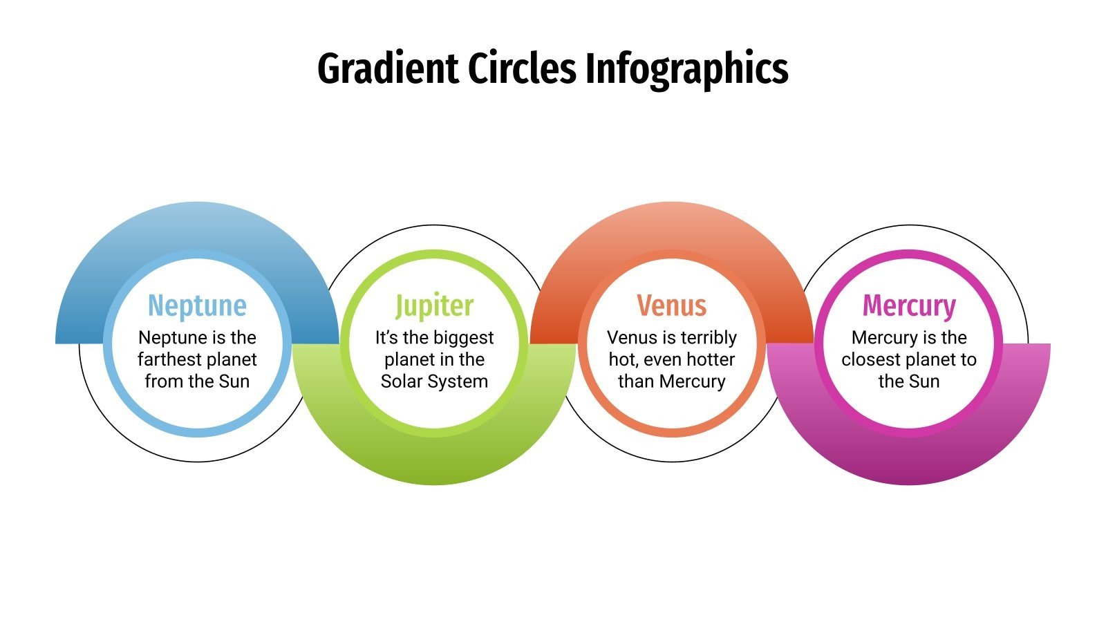 Gradient Circles Infographics | Google Slides & PowerPoint