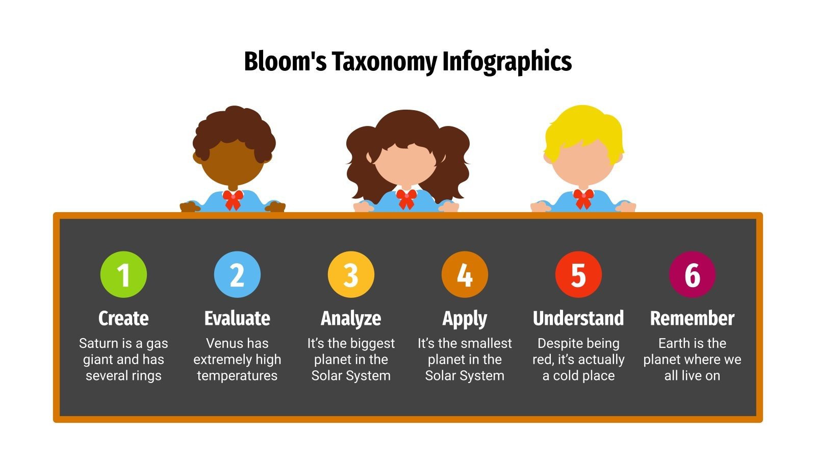 Bloom's Taxonomy Infographics | Google Slides & PowerPoint