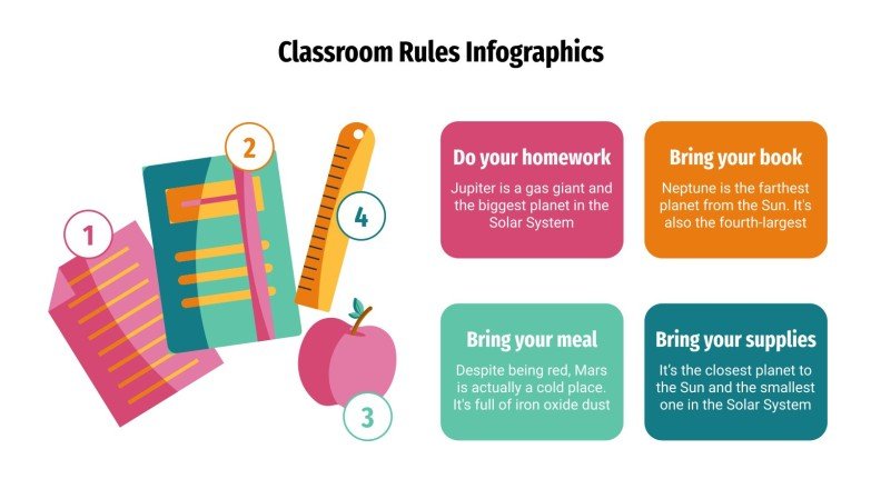 Classroom Rules Infographics | Google Slides & PowerPoint
