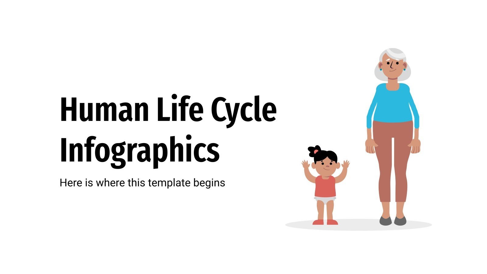 Free Cycle Infographics for Google Slides and PowerPoint