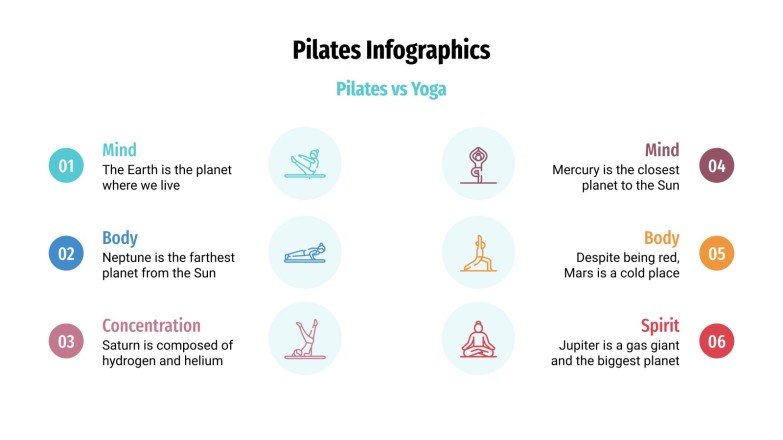 Pilates Infographics | Google Slides & PowerPoint Template