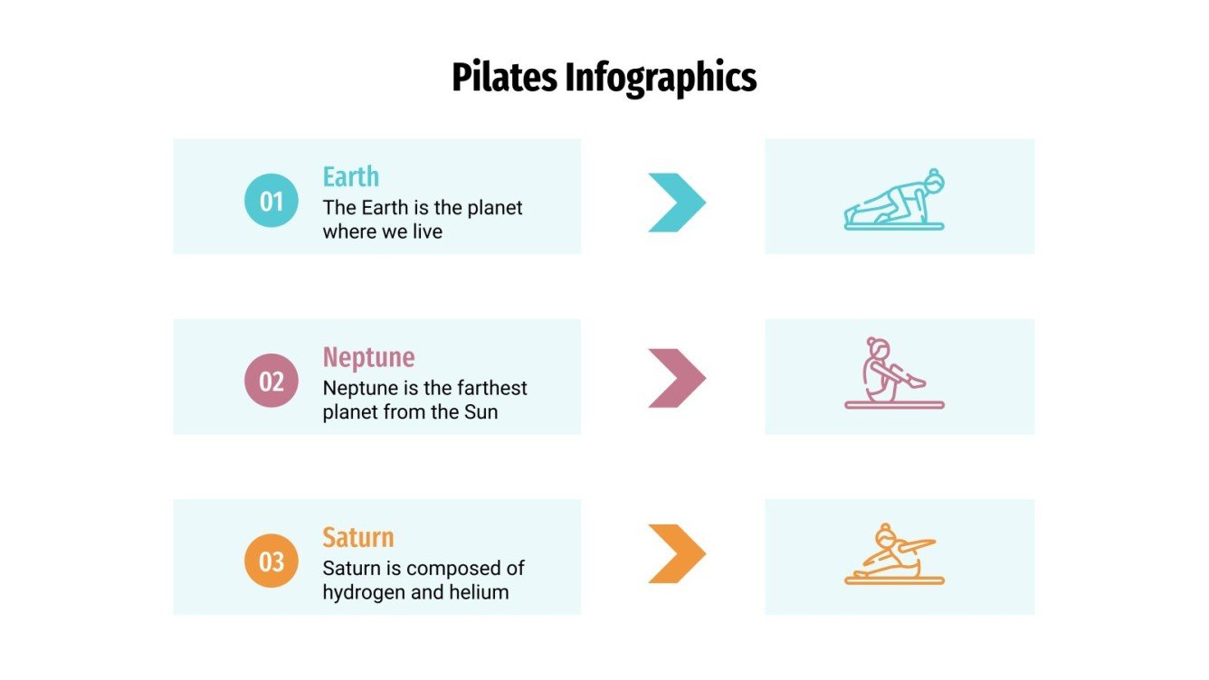 Infografías sobre el Pilates | Google Slides y PPT