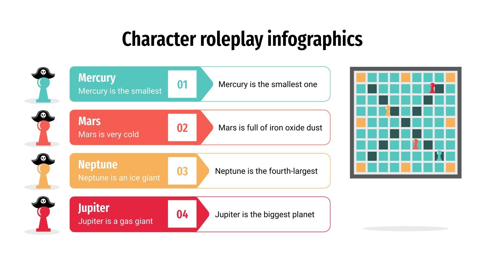 Character Roleplay Infographics | Google Slides & PowerPoint