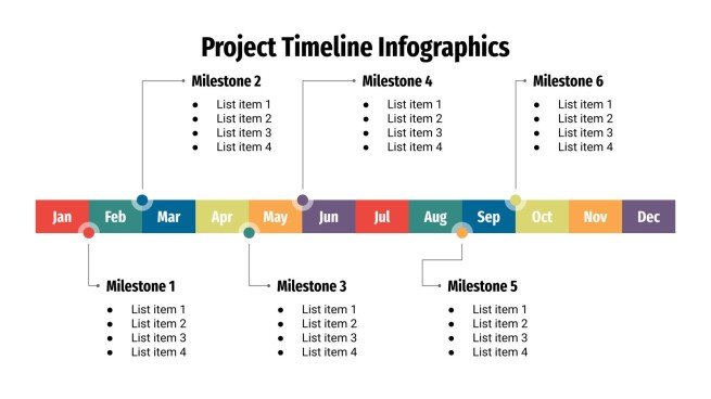 Project Timeline Infographics | Google Slides & PowerPoint