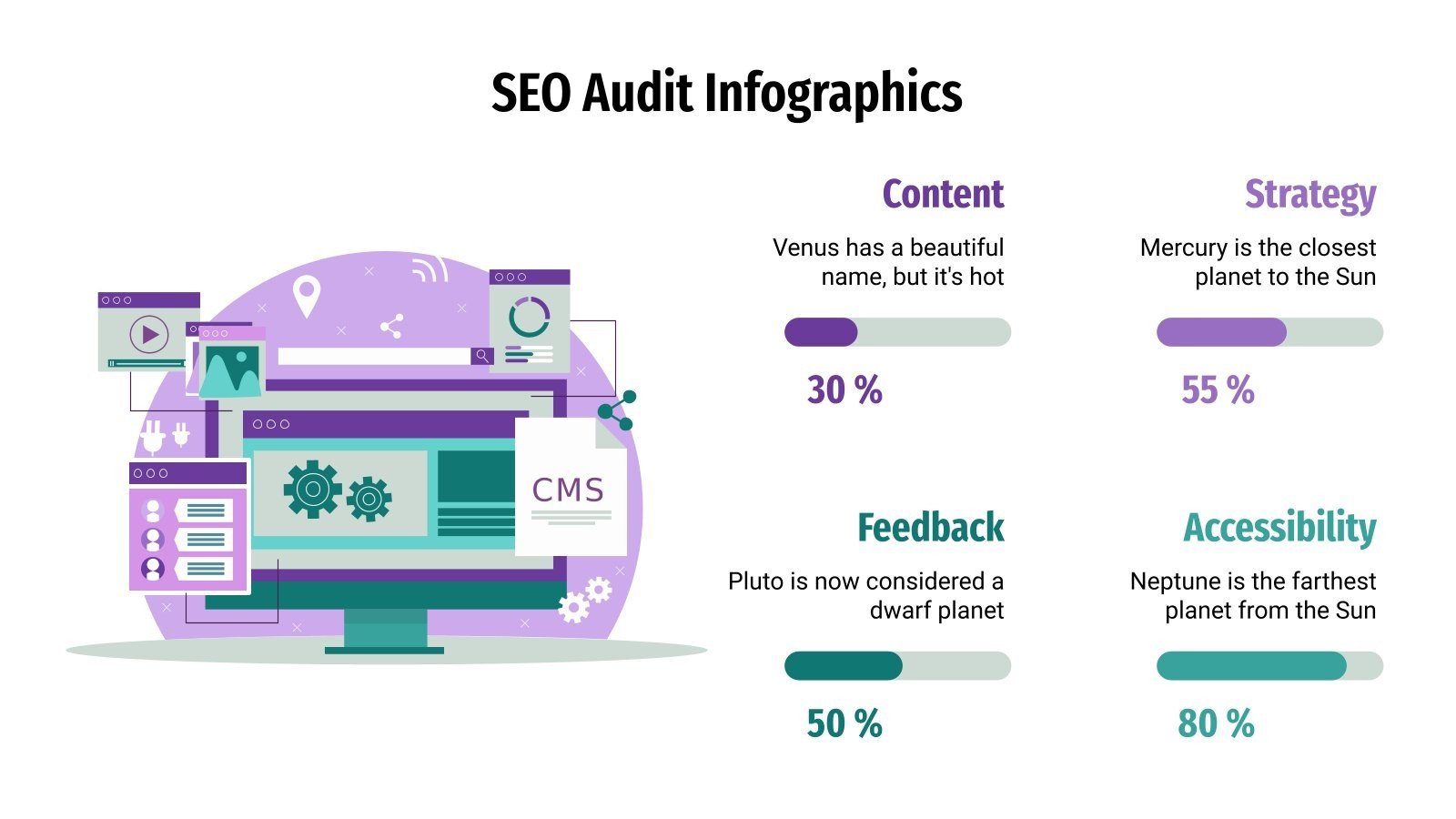 SEO Audit Infographics | Google Slides & PowerPoint
