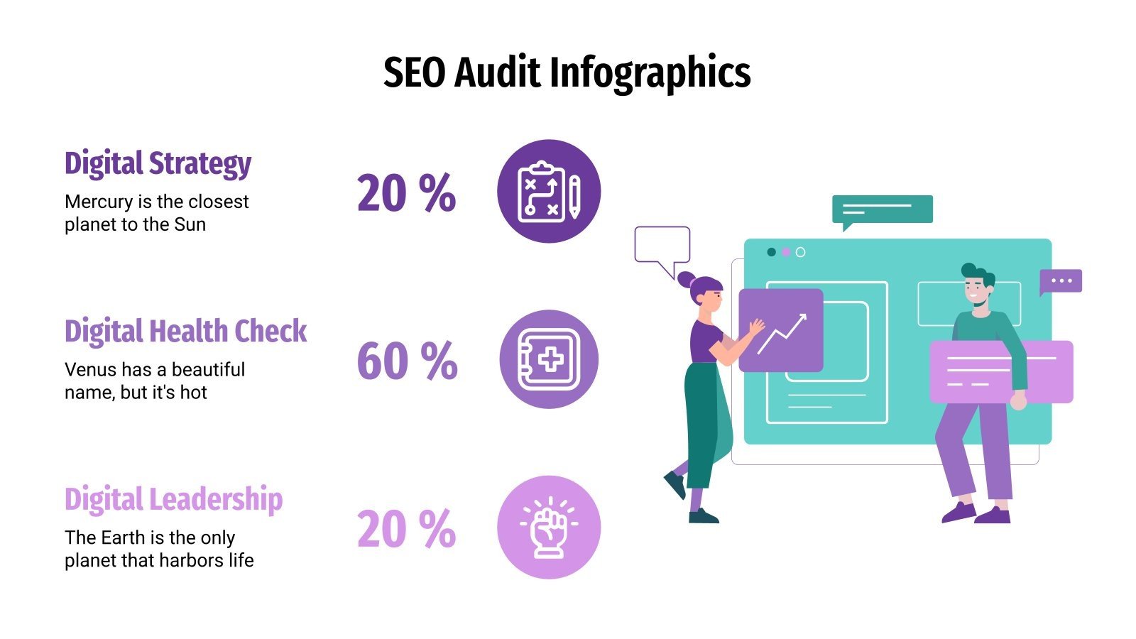 SEO Audit Infographics | Google Slides & PowerPoint