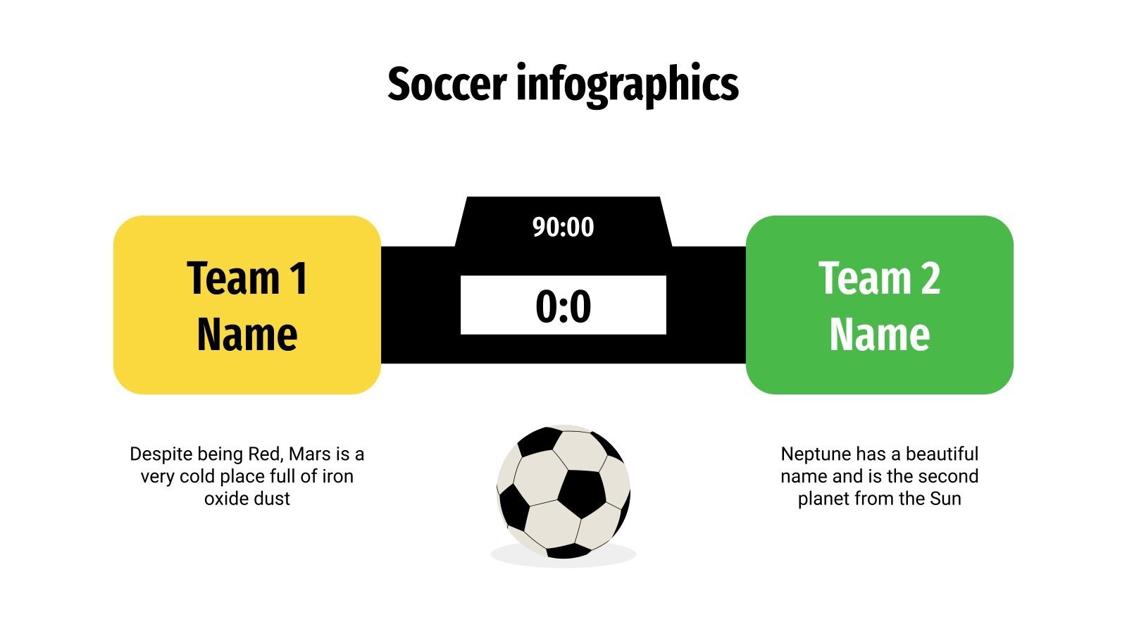 Soccer Infographics | Google Slides & PowerPoint Template