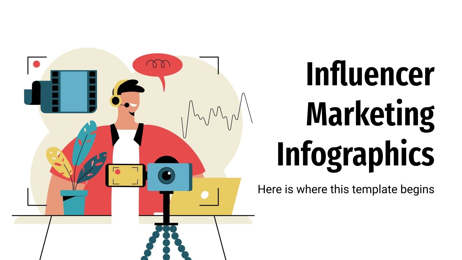 Influencer Marketing Infographics | Google Slides & PowerPoint
