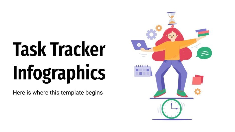 Task Tracker Infographics | Google Slides & PowerPoint