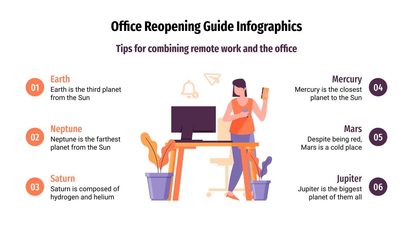 Office Reopening Guide Infographics | Google Slides & PPT