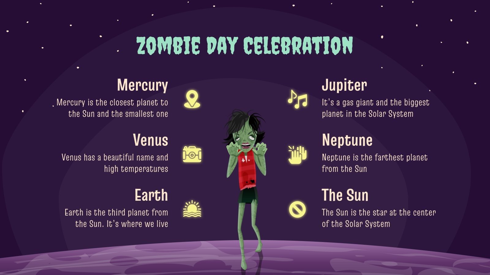 Zombie Pride Day Minitheme | Google Slides & PPT