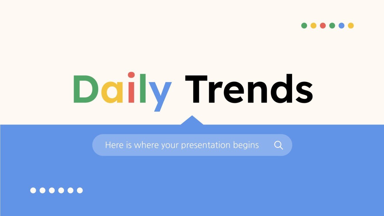 Daily Trends | Google Slides theme & PowerPoint template