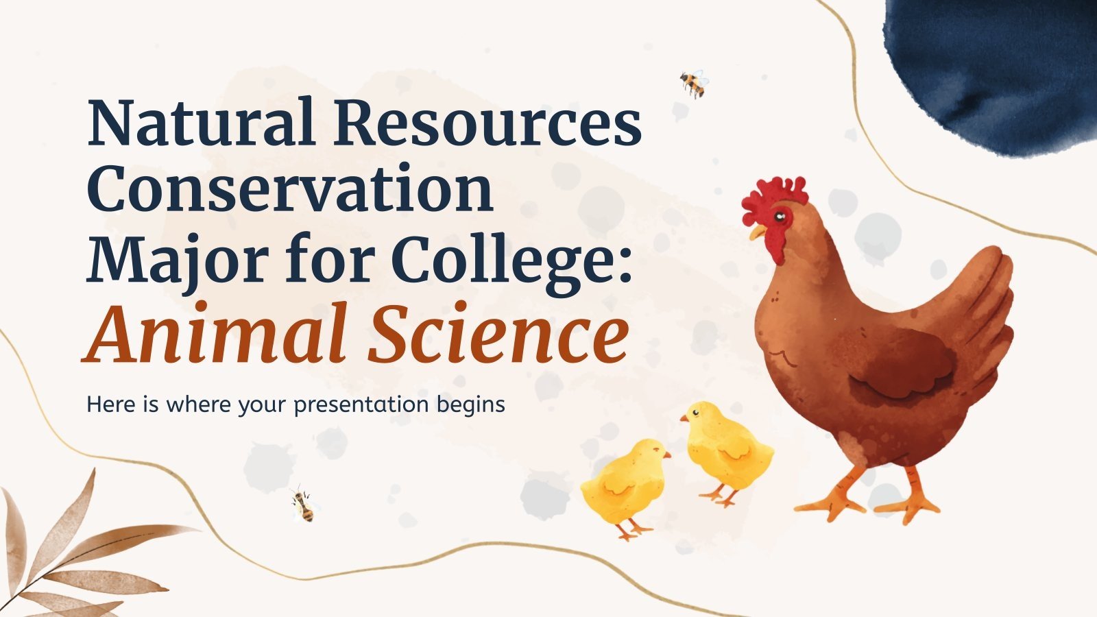 Natural Resources Conservation Major: Animal Science