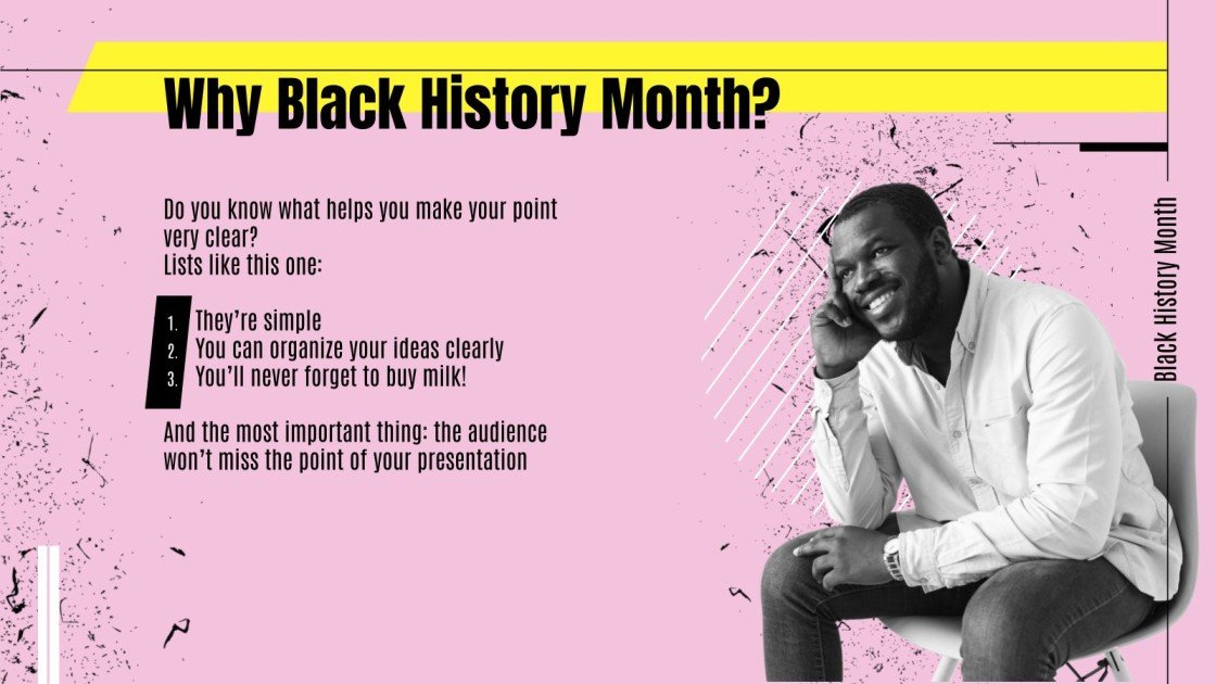 Let's Celebrate Black History Month | Google Slides & PPT